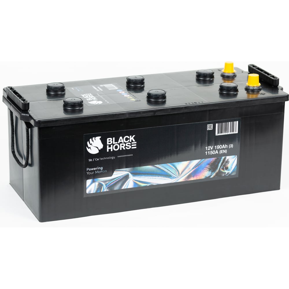 Аккумуляторная батарея Black Horse 12V BH 190 (4) конус - выгодная цена ...
