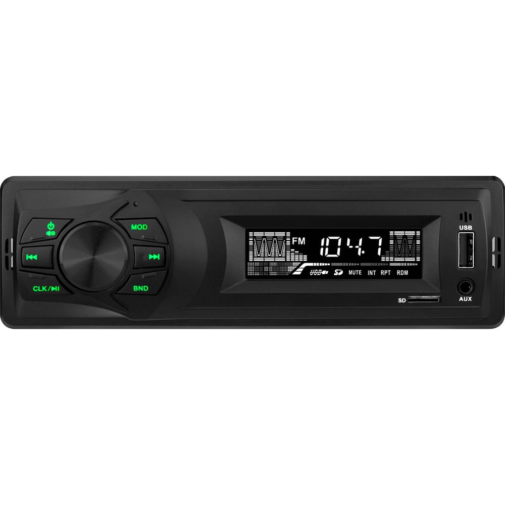 Медиа ресивер SWAT 1 din 4x15 Вт, MP3, USB, SD, зеленые кнопки MEX ...