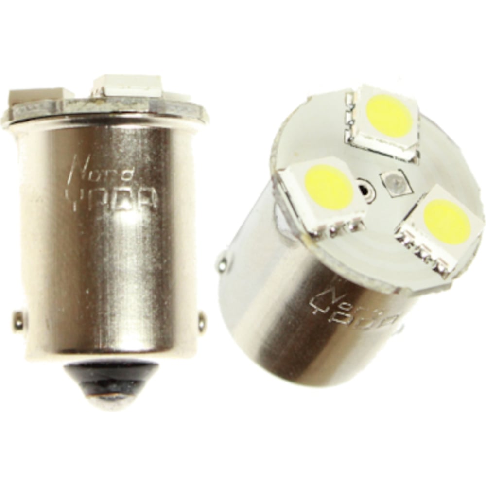 Светодиод Nord-Yada 12 В, G18.5 3SMD, R10W, белый, 0.3 Вт, 15 лм, 2 шт ...