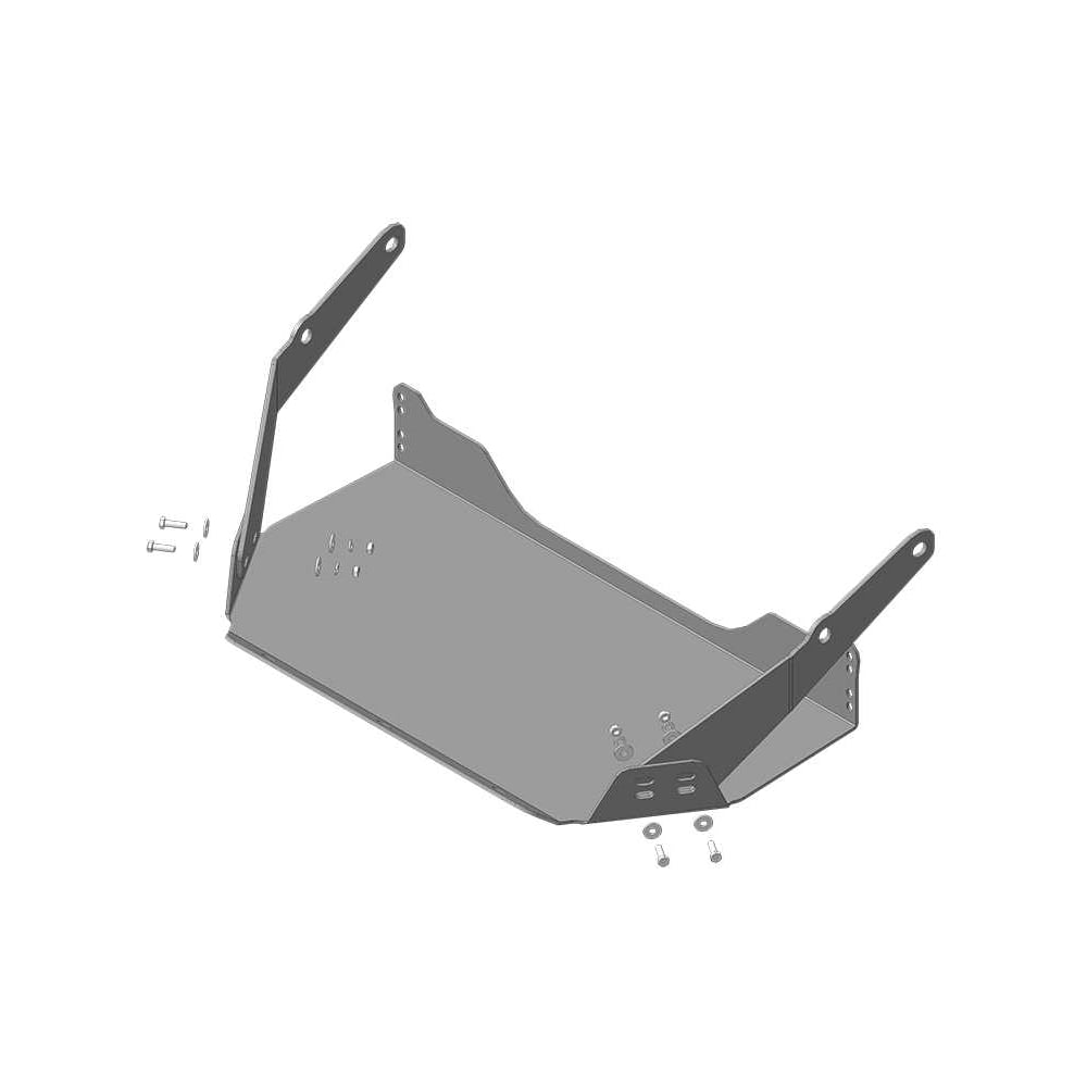 Стальная защита ООО Трио Сервис 6 мм, ЗК, MAN TGS, TGX с противоподк ...