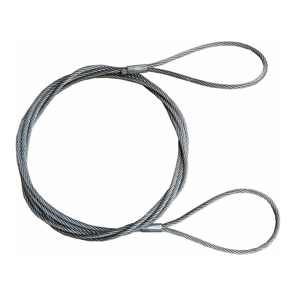 Буксировочный стальной трос Tplus 8 т 10 м Петля/Петля d: 9.6 мм T000280 - выгодная цена, отзывы ...
