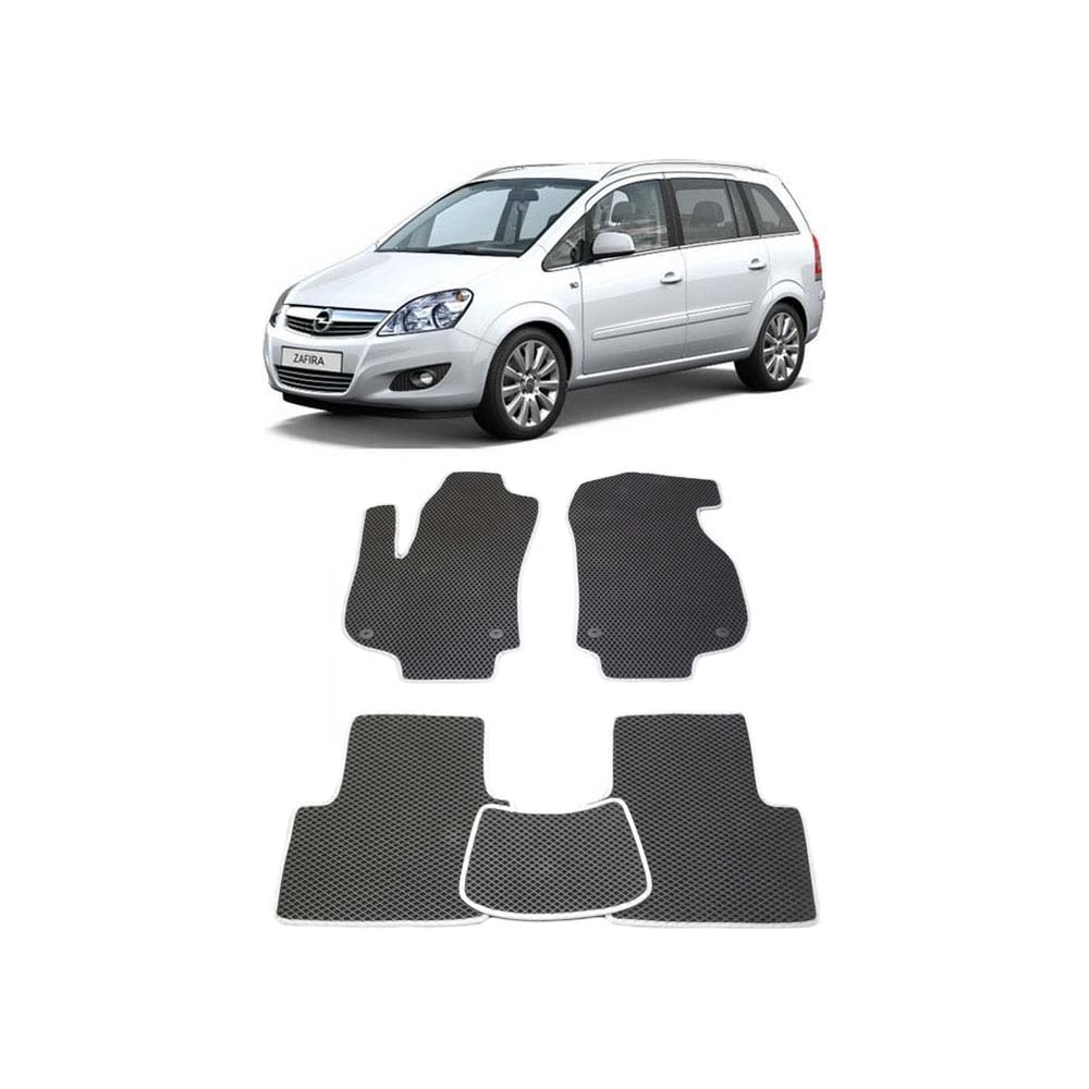 Ковры в салон автомобиля Eva Smart opel zafira в 5мест 2005 - 2014 эва ...