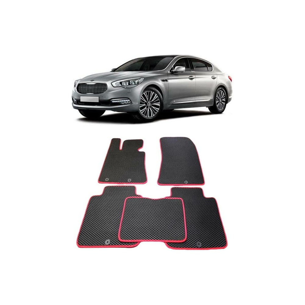 Ковры в салон автомобиля Eva Smart kia quoris 2012 - 2018 эва сота ...