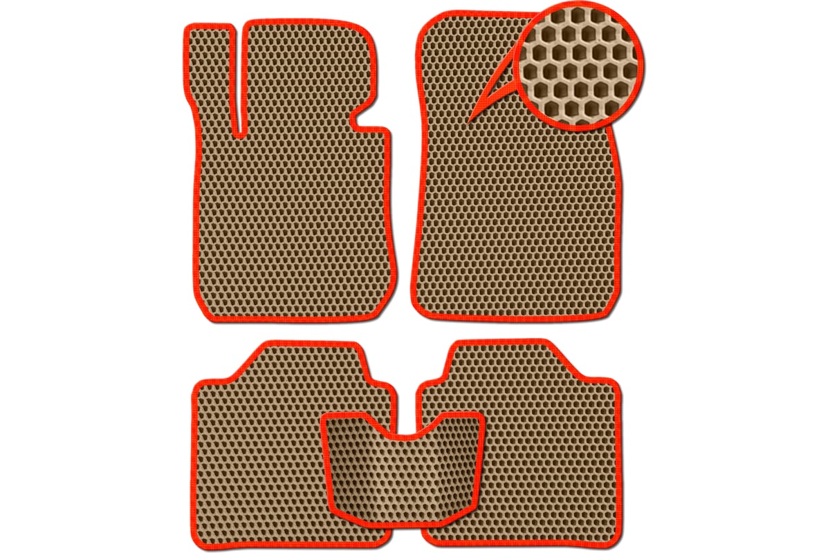 Ковры в салон автомобиля Eva Smart chery kimo (a1) 2008 - 2015 эва сота ...