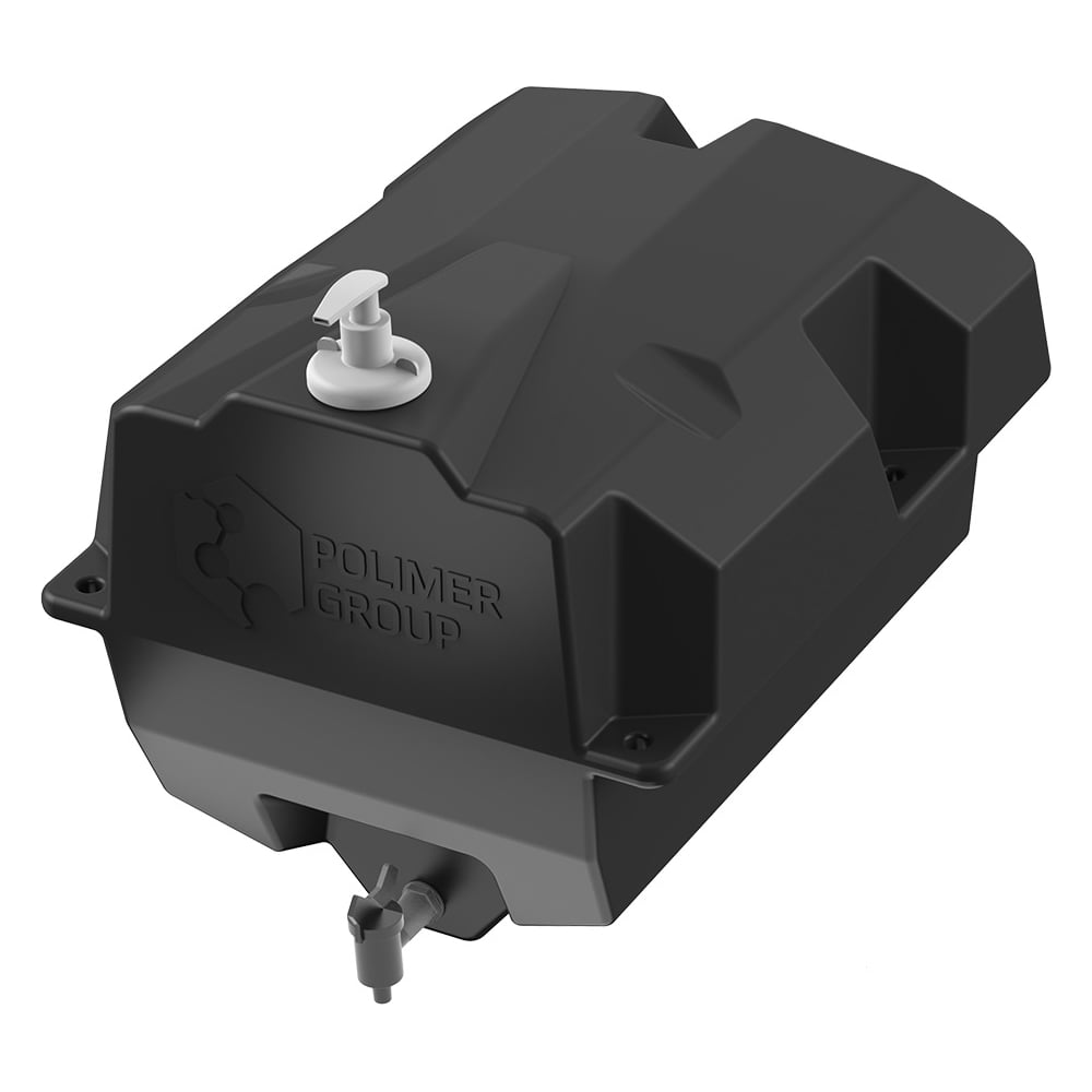 Автомобильный рукомойник POLIMER GROUP с краником и дозатором, 30 литров CRP301 - выгодная цена ...