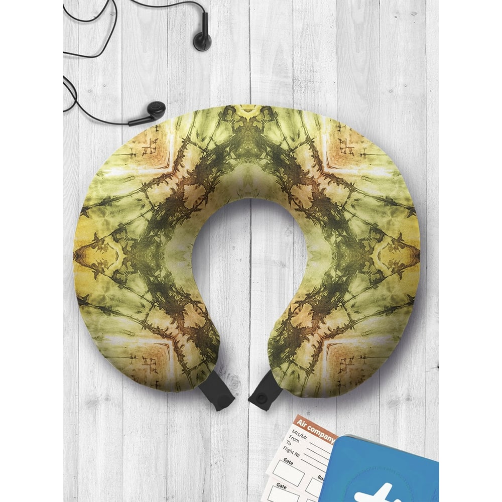 Туристическая дорожная подушка для путешествий в самолете/машине ...