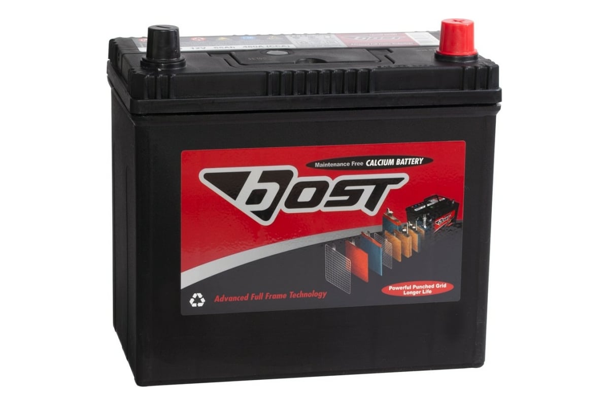 Аккумулятор BOST 70B24L 55R 480A, 236x128x220 451057 - выгодная цена ...