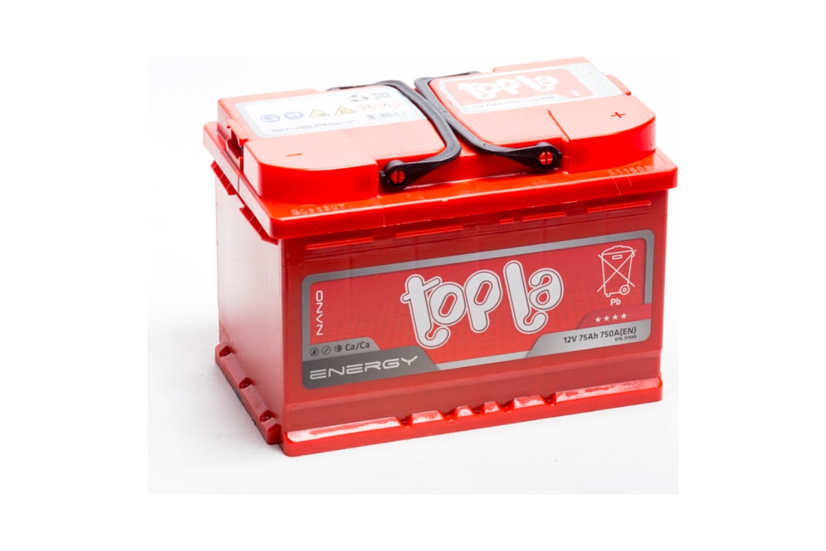 Автомобильный аккумулятор TAB Topla energy 6ст-75.0 (57412) 108075 ...