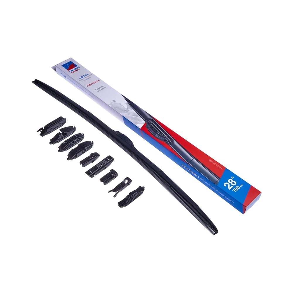 Щетка стеклоочистителя гибридная 700 мм (28") DFHY28 Double Force ...