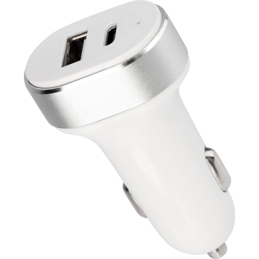 Автомобильное зарядное устройство REXANT usb-a+usb-c, 3.1 a белая 18-2227 - выгодная цена ...