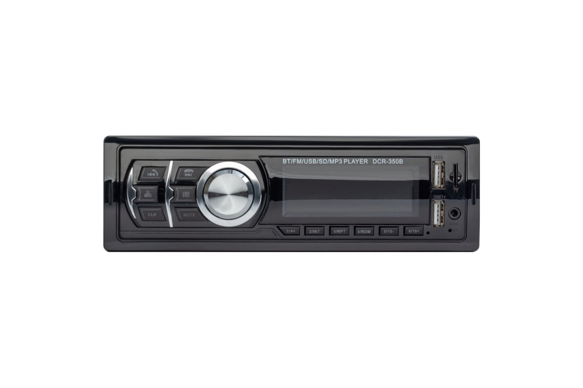 Автомагнитола DIGMA DCR-350 B, 1 DIN, 4x45 Вт 480577 - выгодная цена ...