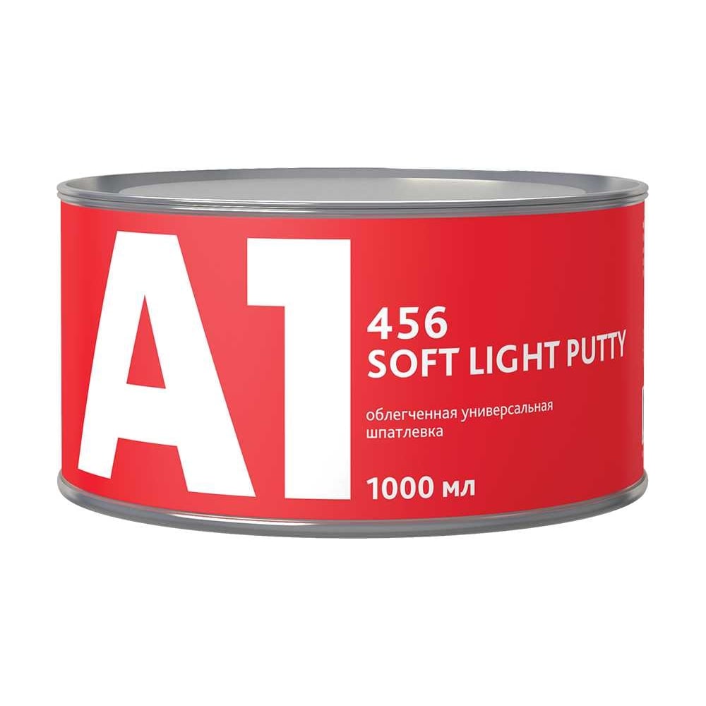 Облегченная универсальная шпатлевка A1 456 SOFT LIGHT PUTTY 1000 мл ...