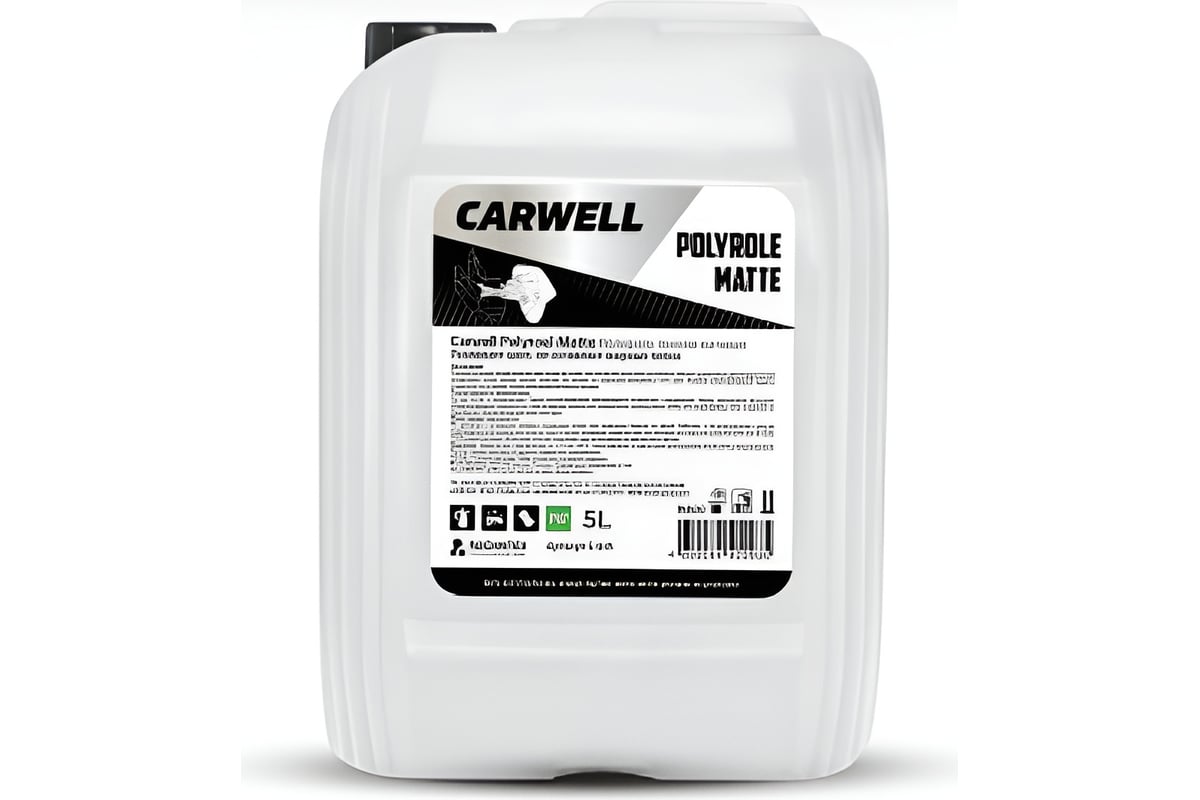 Матовая полироль панели CARWELL POLYROLE MATTE БАБЛ ГАММ 5 л С-935 ...