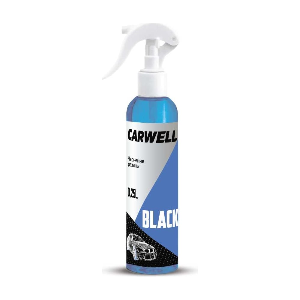 Чернение резины Carwell BLACK 0,25 л С-192 - выгодная цена, отзывы ...
