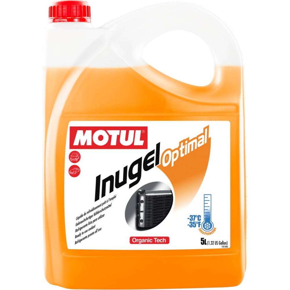 Антифриз MOTUL Inugel Optimal 5 л 102924 - выгодная цена, отзывы ...
