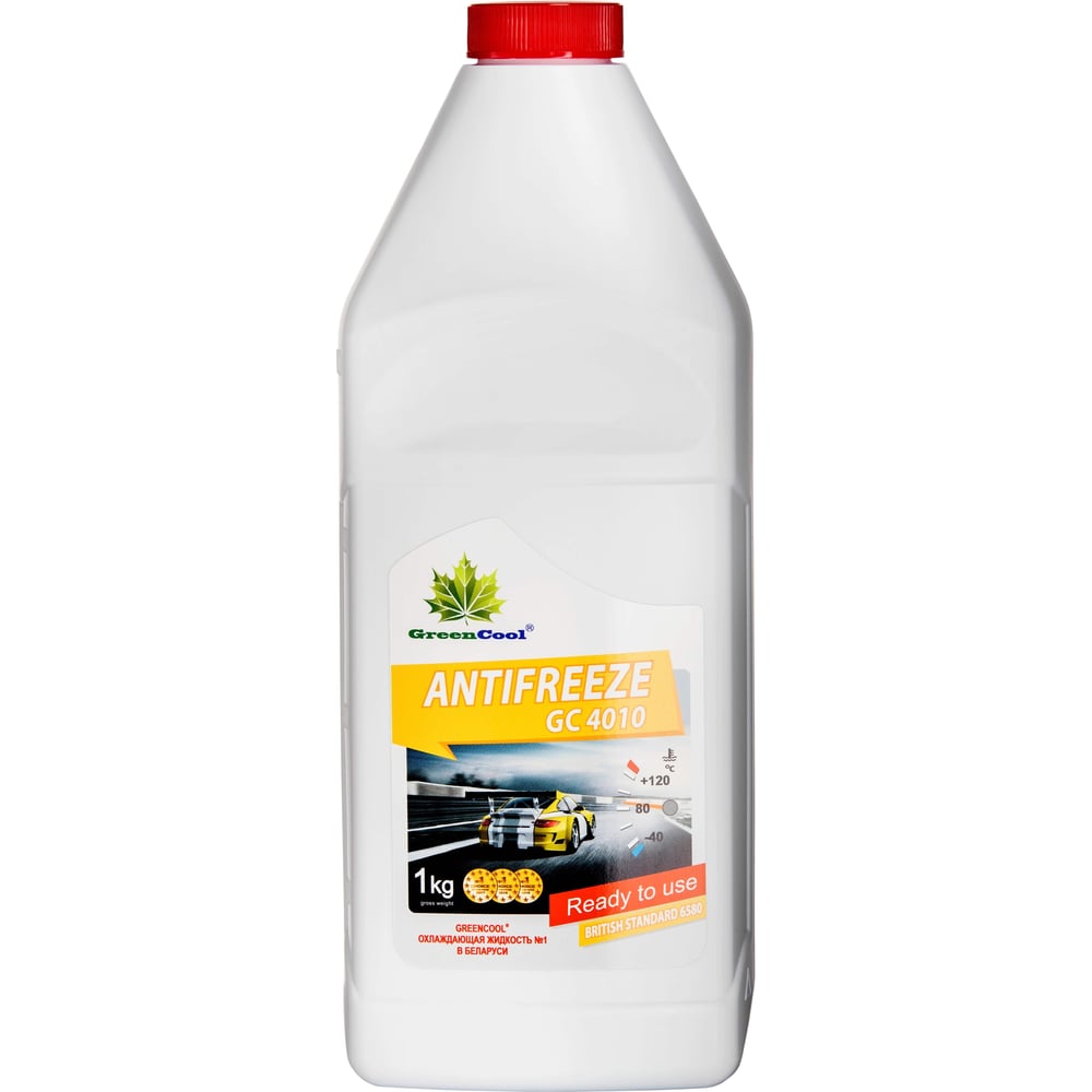 Антифриз GreenCool 1 кг, желтый GС4010 752163 - выгодная цена, отзывы ...