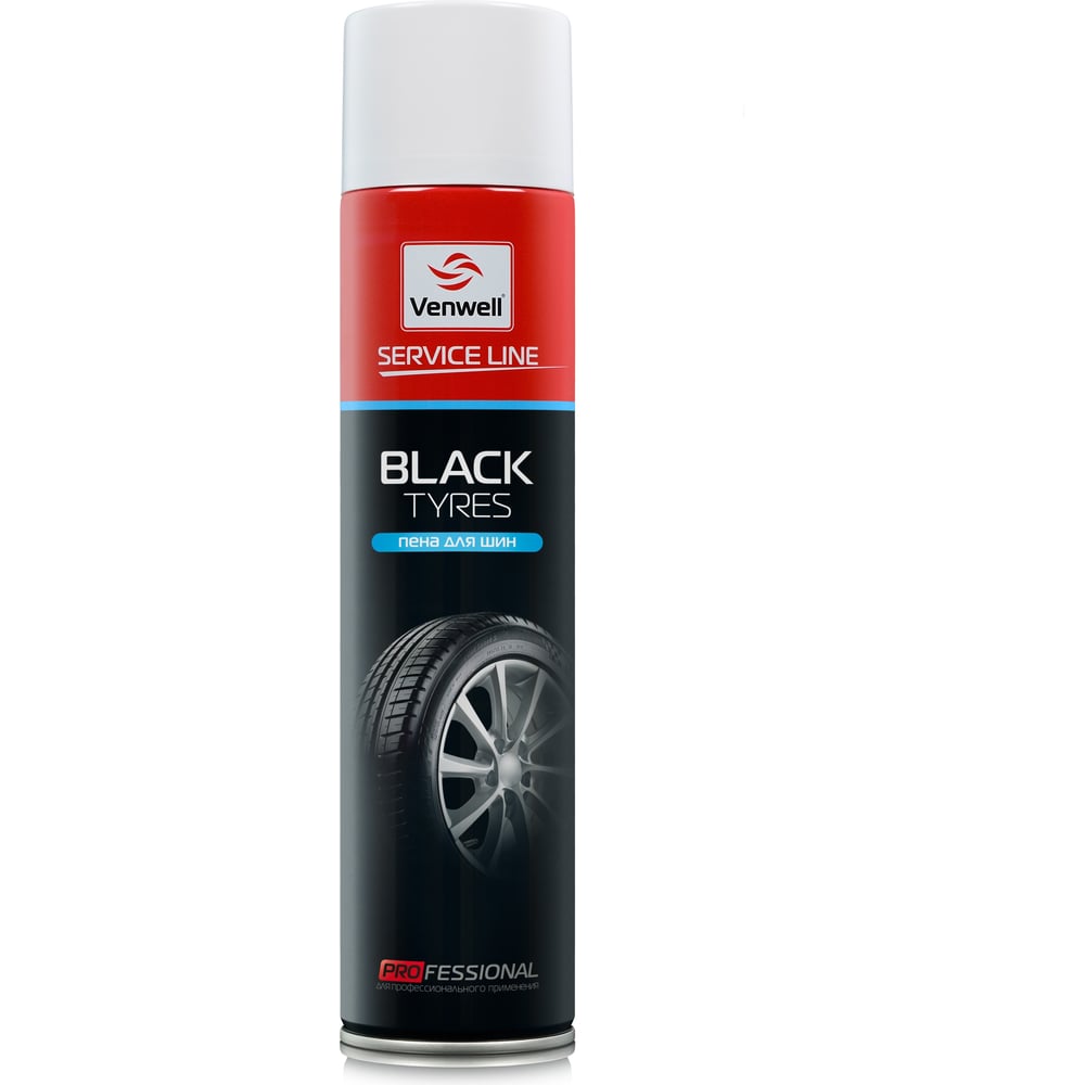 Пена для шин Venwell Black Tyres 600 мл VW-SL-012RU - выгодная цена ...