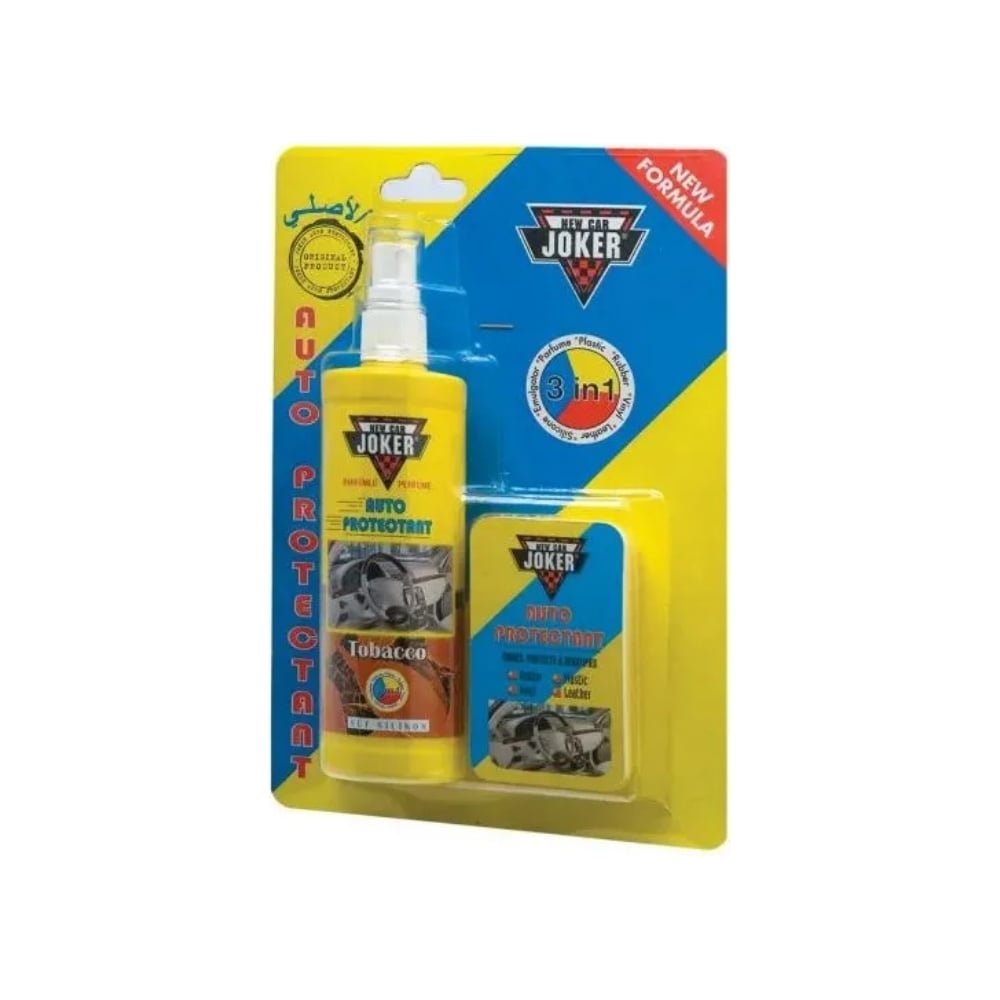 Защитный полироль Joker с губкой табак, 250 мл JK tobacco - выгодная ...
