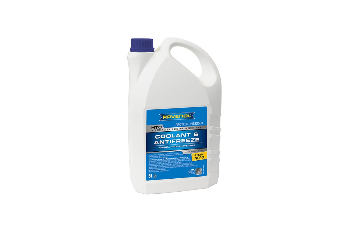 Антифриз RAVENOL HTC Hybrid Techn.Coolant Premix -40C готовый к ...