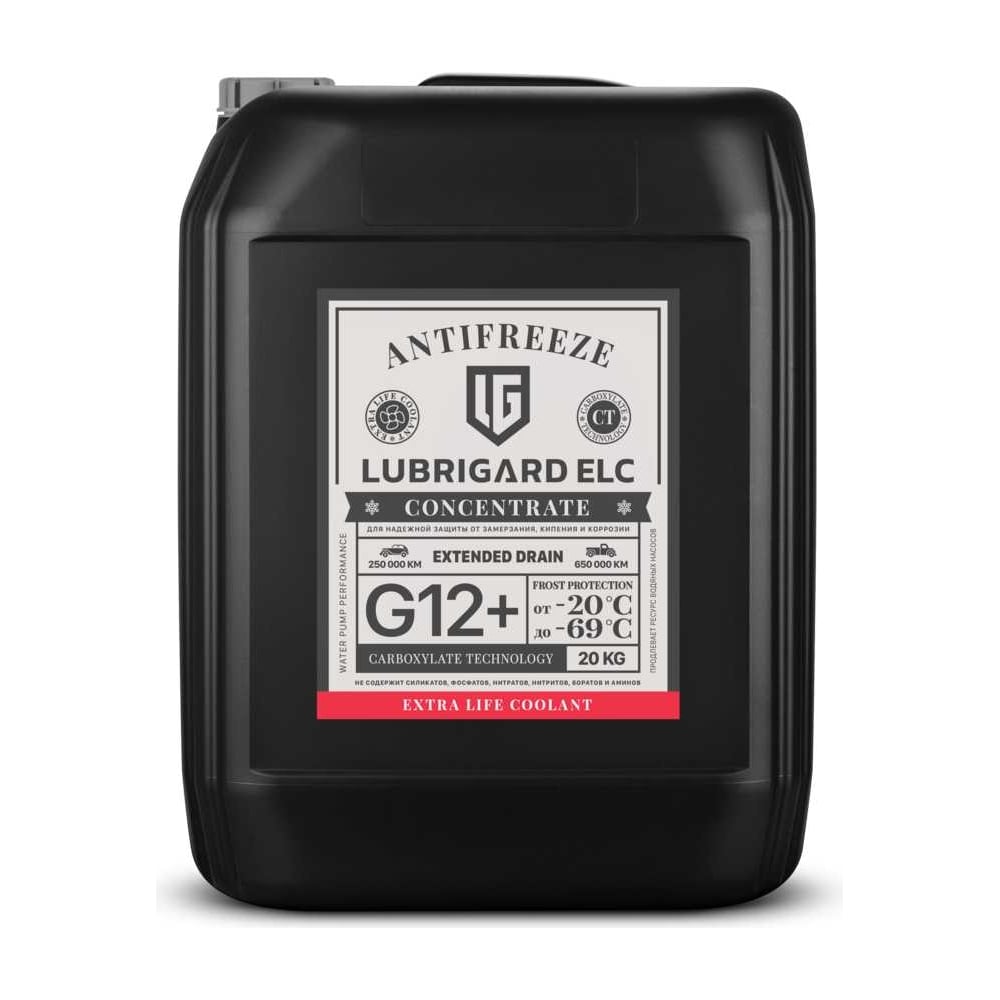 Охлаждающая низкозамерзающая жидкость LUBRIGARD Antifreeze elc ...