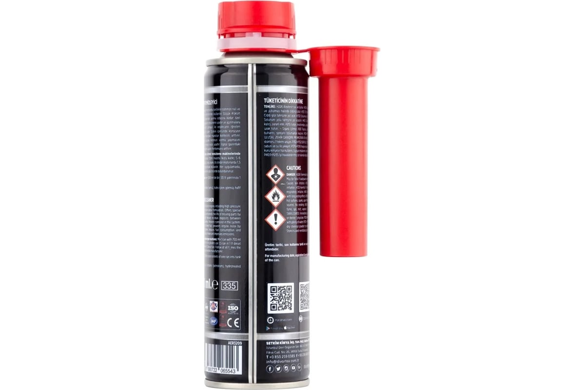 Присадка очиститель дизельных форсунок DVX Diesel Injector Cleaner 0,3 ...