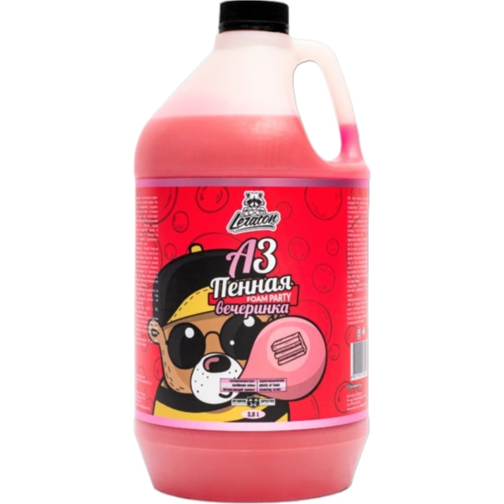 Шампунь для ручной мойки LERATON A3 Пенная вечеринка, 3,8 л PS-010.205 - выгодная цена, отзывы ...