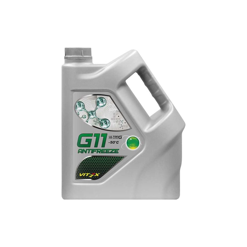 Антифриз VITEX G11 -40 Ultra G Зеленый 3 кг ASTM D 3306, ASTM D 4340 ...