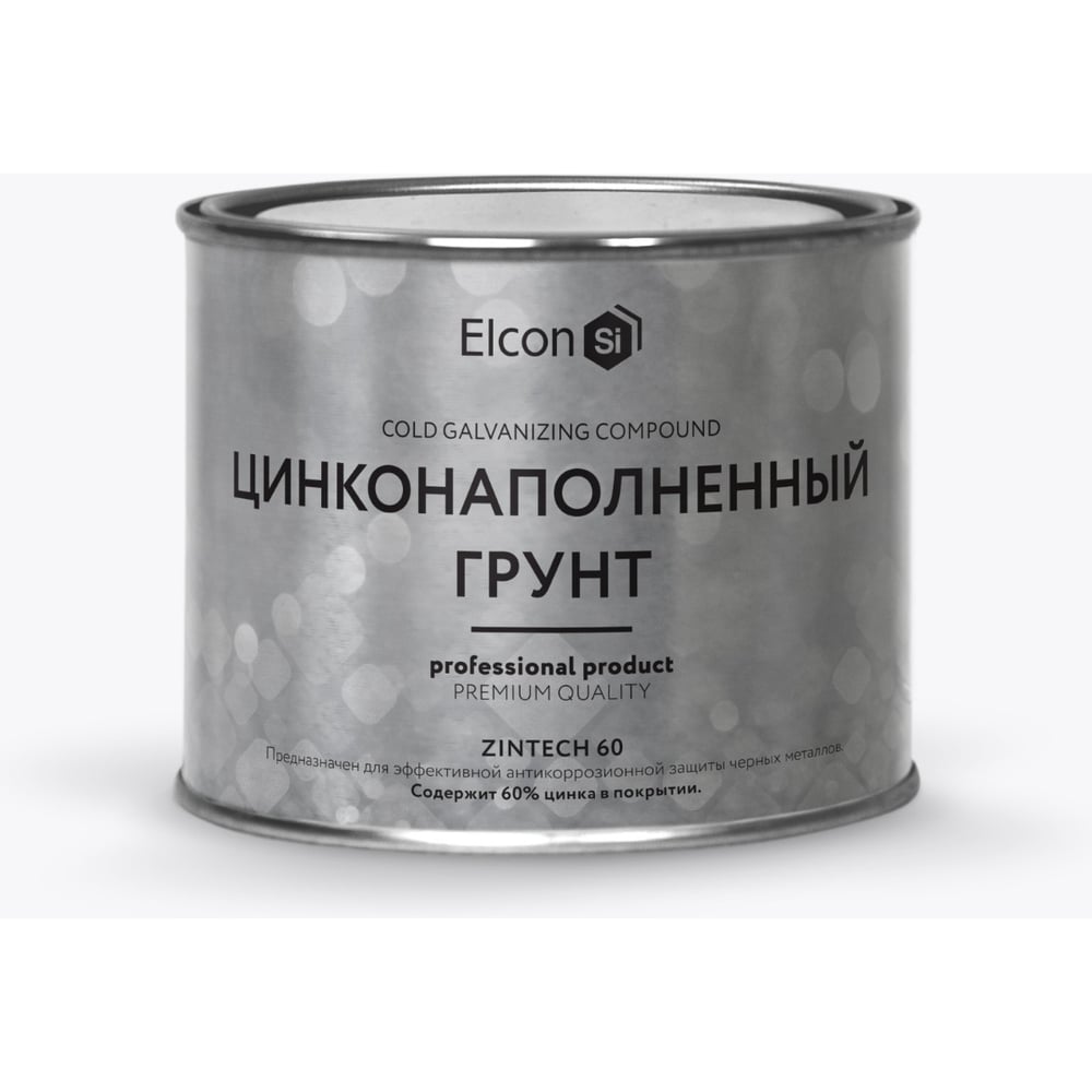 Цинконаполненная грунт-эмаль Elcon Zintech 60 0,7 кг 00-00750079 ...