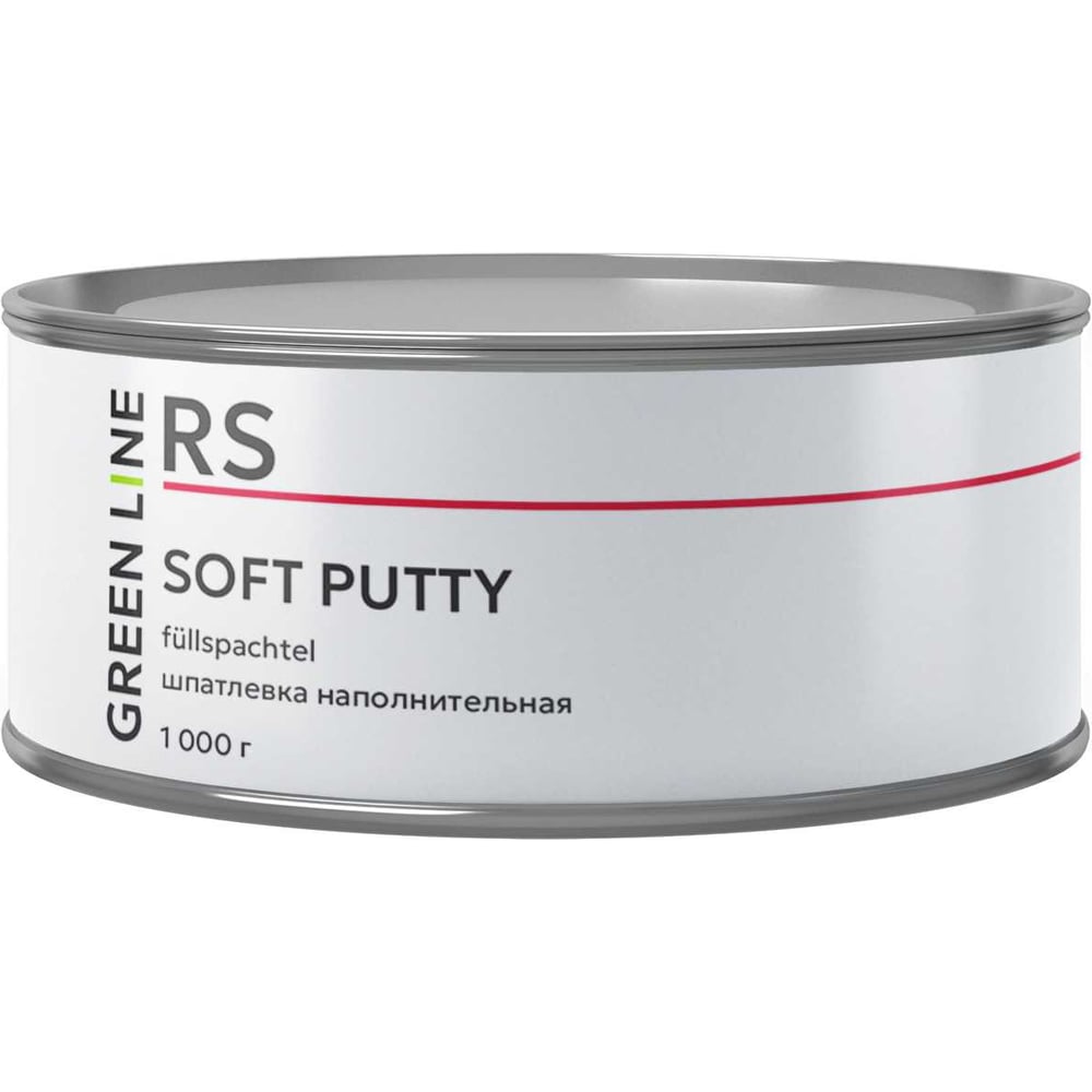 Шпатлевка наполнительная GREEN LINE SOFT Putty 1000 г. 50RS – 1000 –SF ...