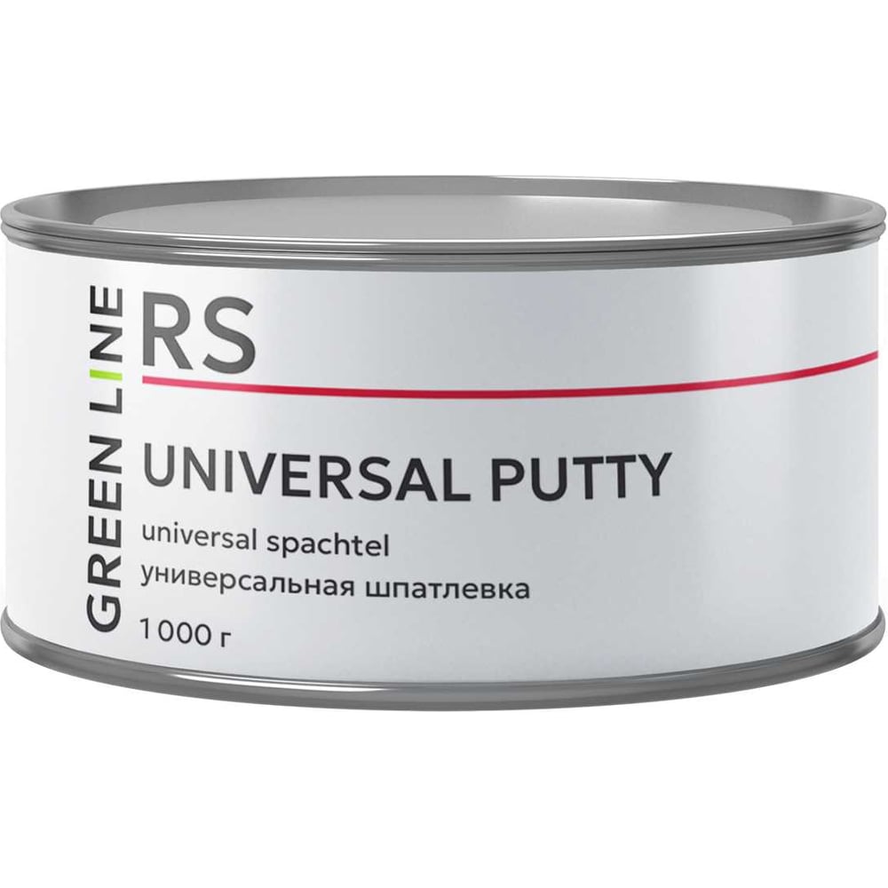 Шпатлёвка универсальная GREEN LINE UNIVERSAL PUTTY 1000 г 50RS–1000–UNI - выгодная цена, отзывы ...