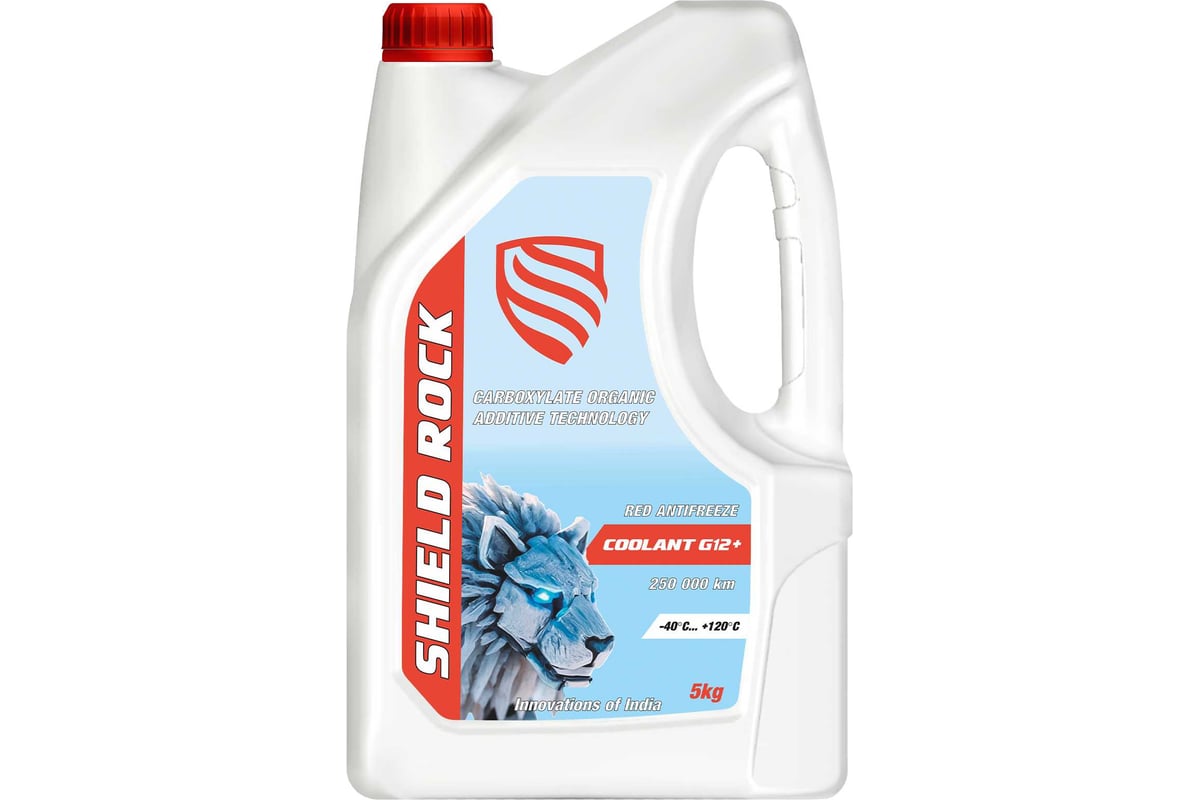 Антифриз Shield Lubricants SHIELD ROCK COOLANT PREMIUM G12+ 5 л 350936 ...