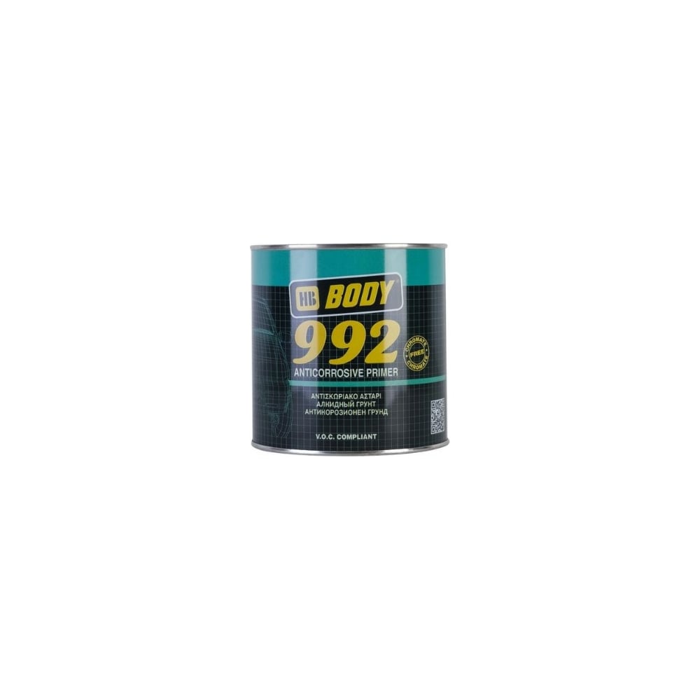 Грунт HB BODY 992 1К чер. 5кг 9920200005 - выгодная цена, отзывы ...