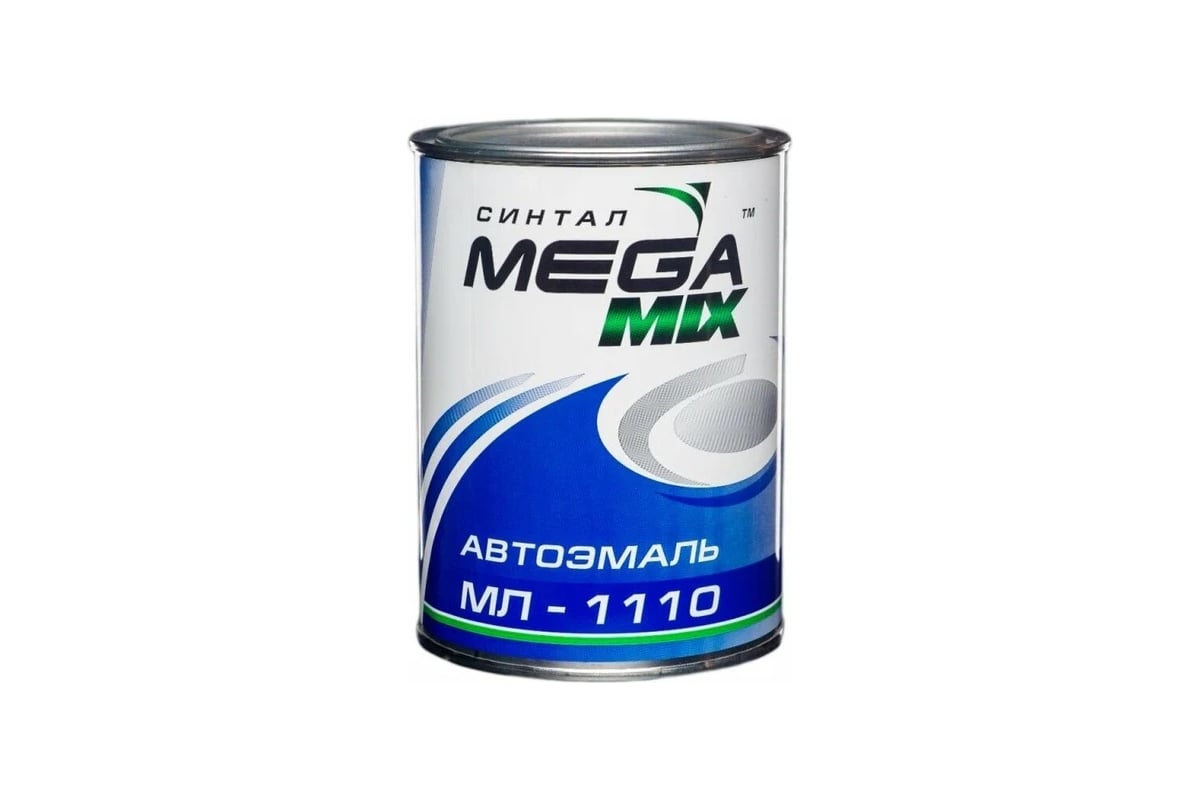 Автоэмаль Megamix МЛ-1110 Темно-коричневая 793, 0,8 кг 4673755206070 ...