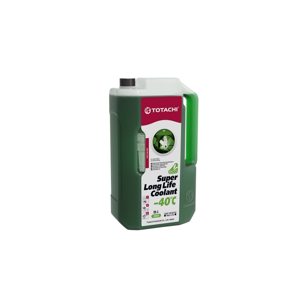 Охлаждающая жидкость TOTACHI SUPER LLC Green -40C 5л 4589904924767 ...