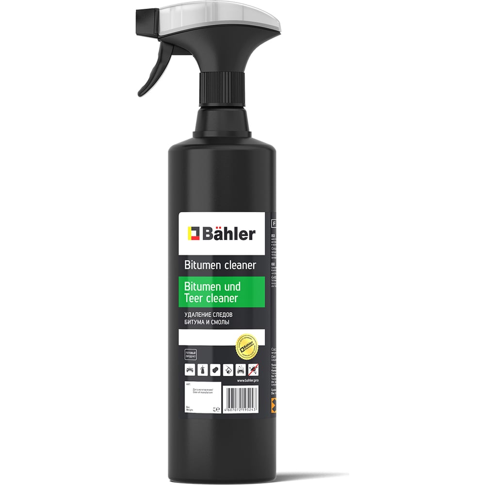 Очиститель Bahler Bitumen und Teer cleaner BTC-100 BTC-100-005 ...