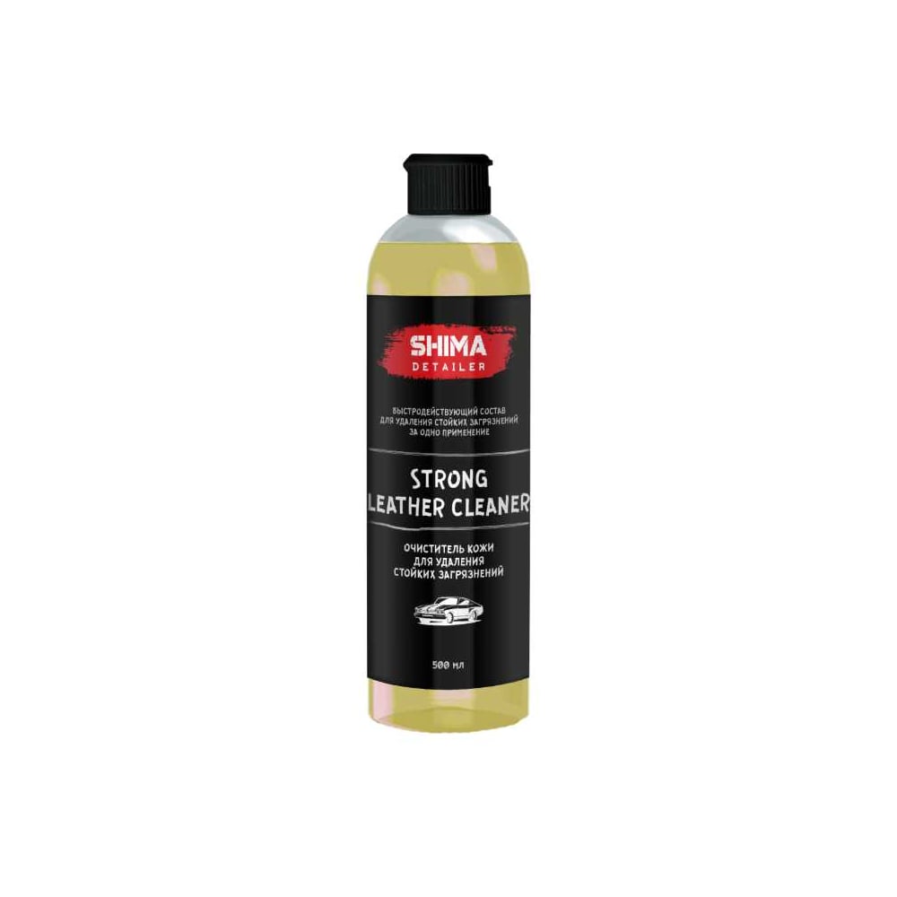 Очиститель кожи для удаления стойких загрязнений SHIMA DETAILER "STRONG ...