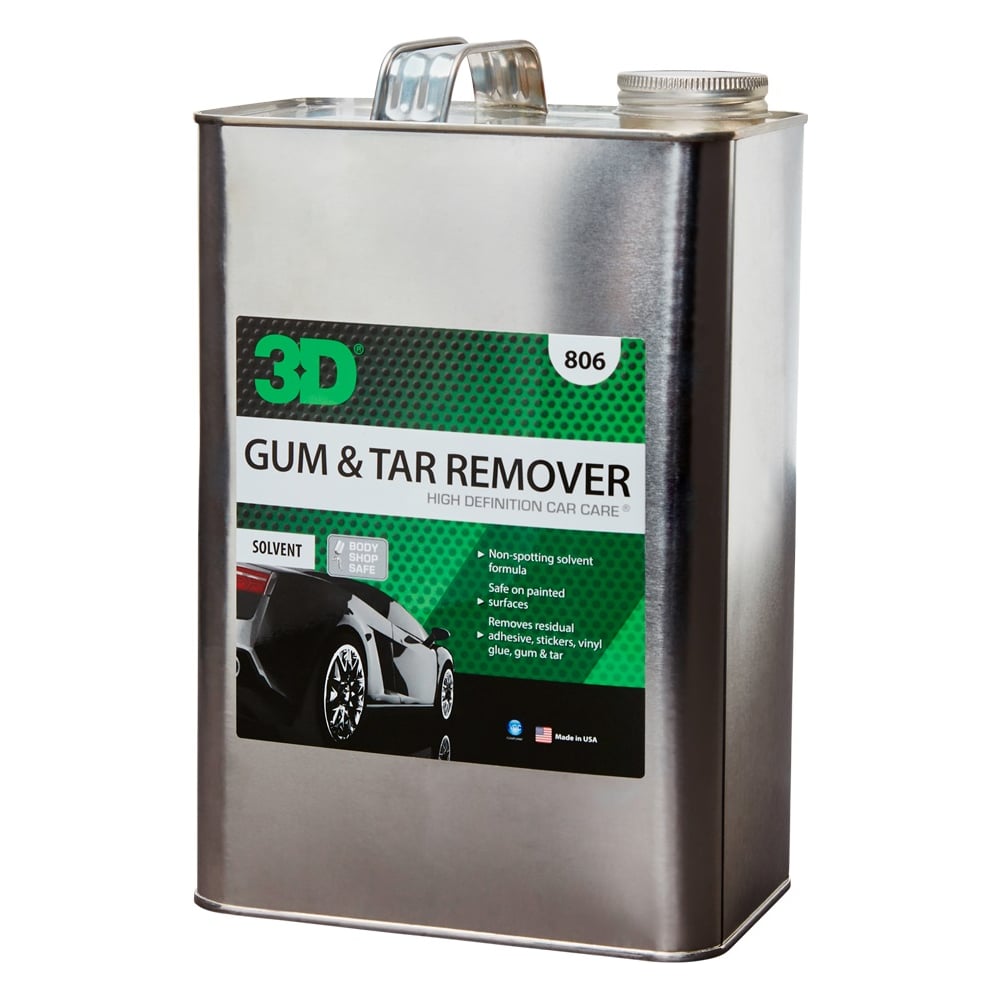 Очиститель ЛКП от битума и смолы 3D Gum & Tar Remover 806G01 3.78 л ...