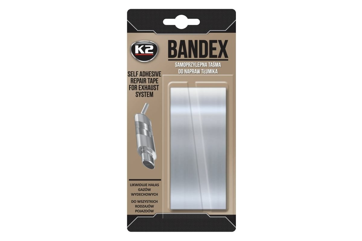 Бандаж для ремонта глушителя K2 BANDEX, 5х100 см B305 - выгодная цена ...