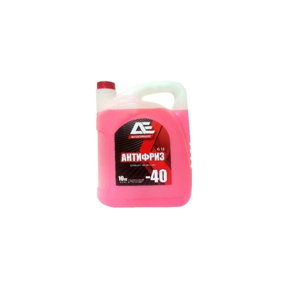 Антифриз AUTOEXPRESS RED G-12 до -40С, 5кг АЕ01075 - выгодная цена ...