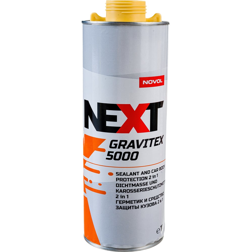 Антигравий-герметик NOVOL NEXT GRAVITEX 5000 2 в 1 бежевый, под ...