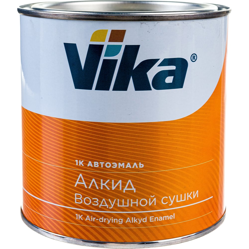 Эмаль VIKA Алкид-60 черная 601, 0.8 кг 206765 - выгодная цена, отзывы ...