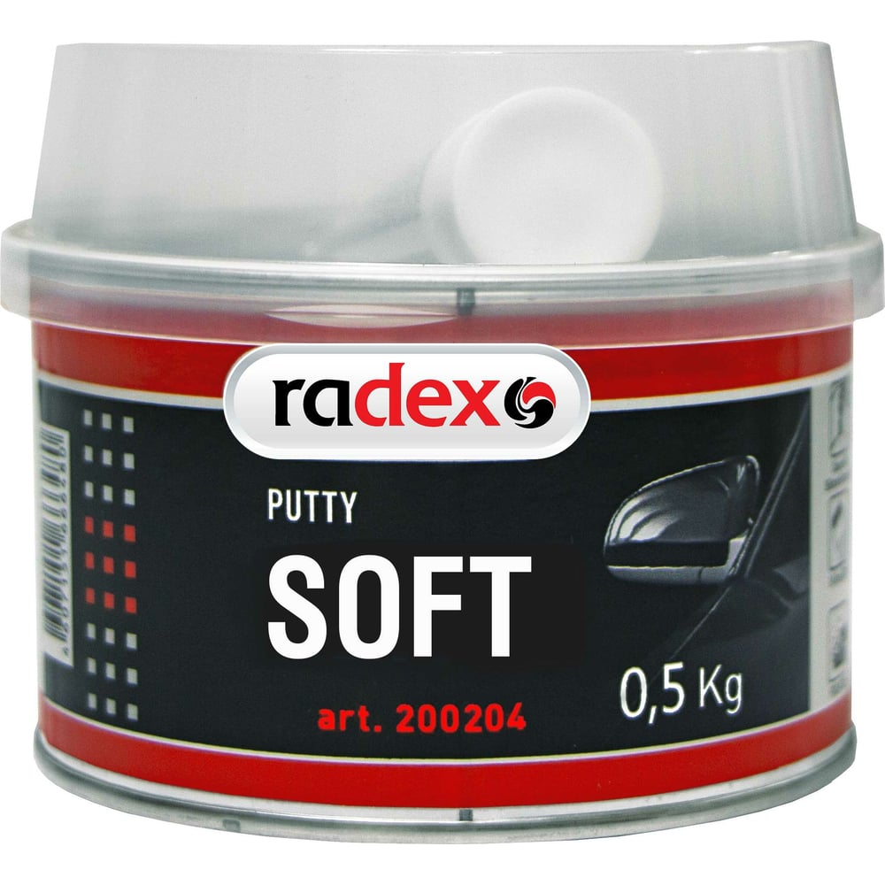 Шпатлевка наполняющая RADEX SOFT 0,5 кг с отвердителем 10101050 - выгодная цена, отзывы ...