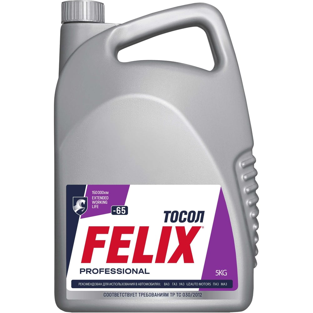 Антифриз FELIX - 65С, красный, 5 кг 430206230 - выгодная цена, отзывы, характеристики, фото ...