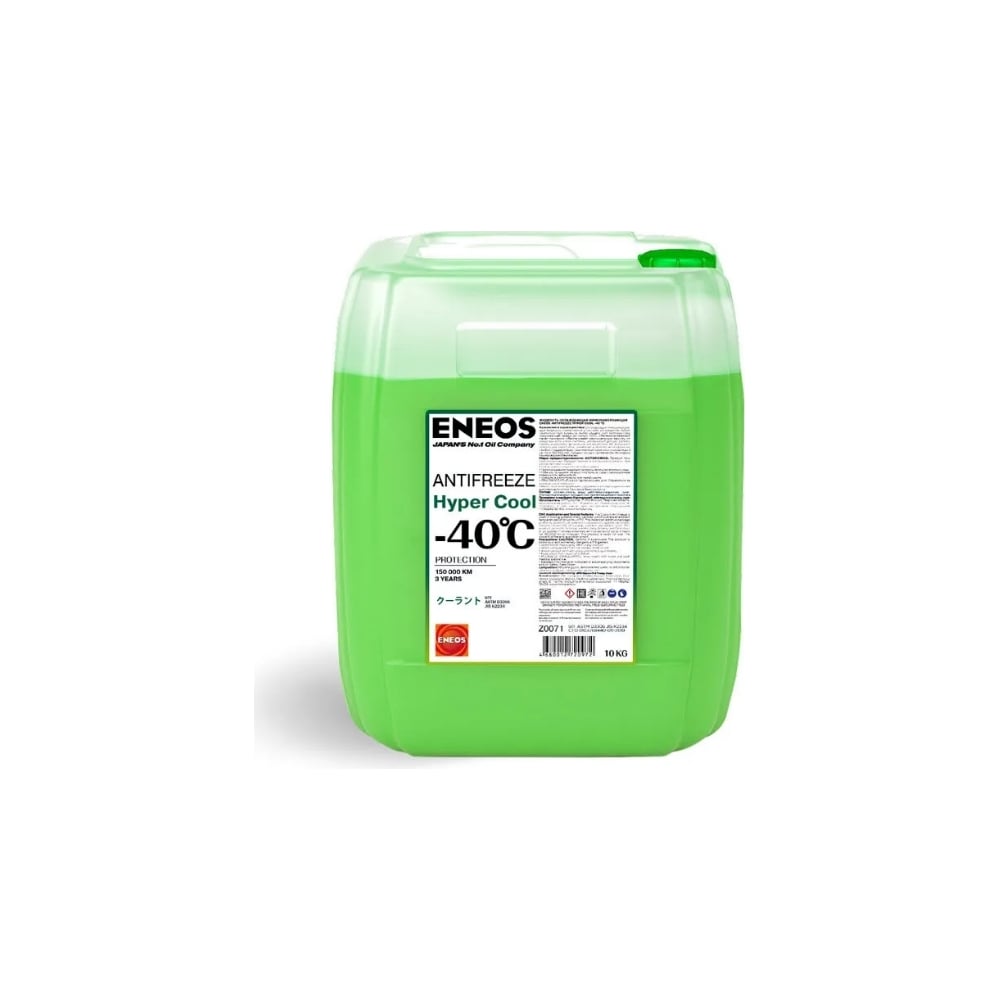 Охлаждающая низкозамерзающая жидкость ENEOS Antifreeze Hyper Cool -40C ...