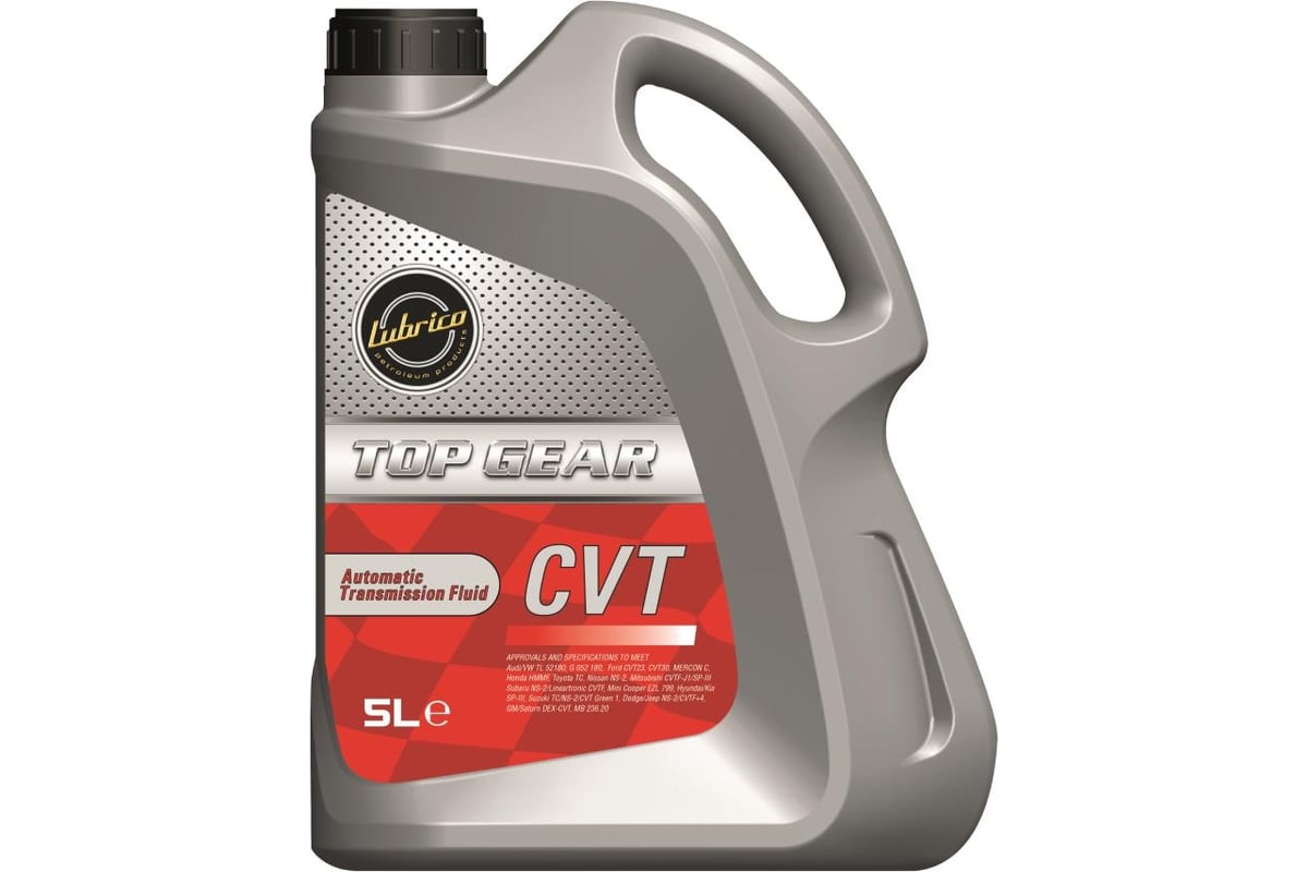 Синтетическая трансмиссионная жидкость LUBRICO TOP GEAR CVT 5 л L-EX ...