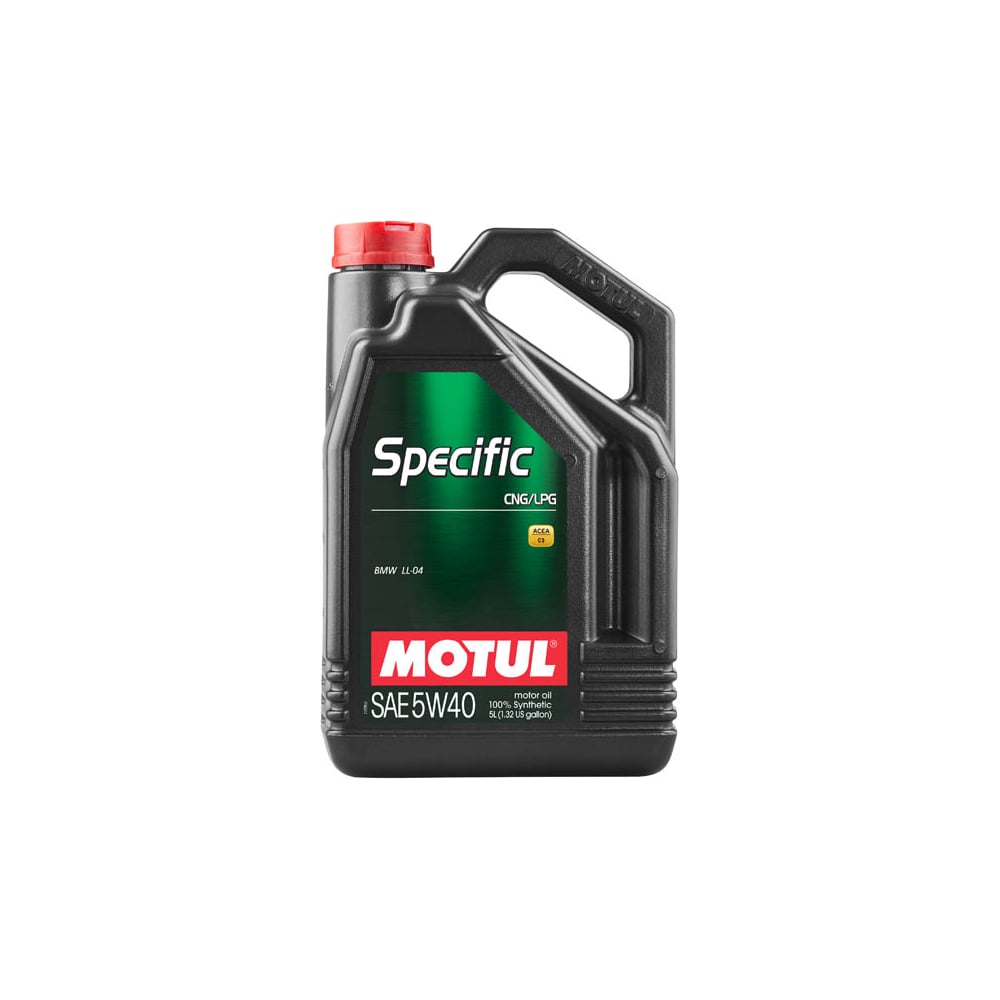 Синтетическое масло Specific CNG LPG SAE 5W40 5л MOTUL 101719 - выгодная цена, отзывы ...