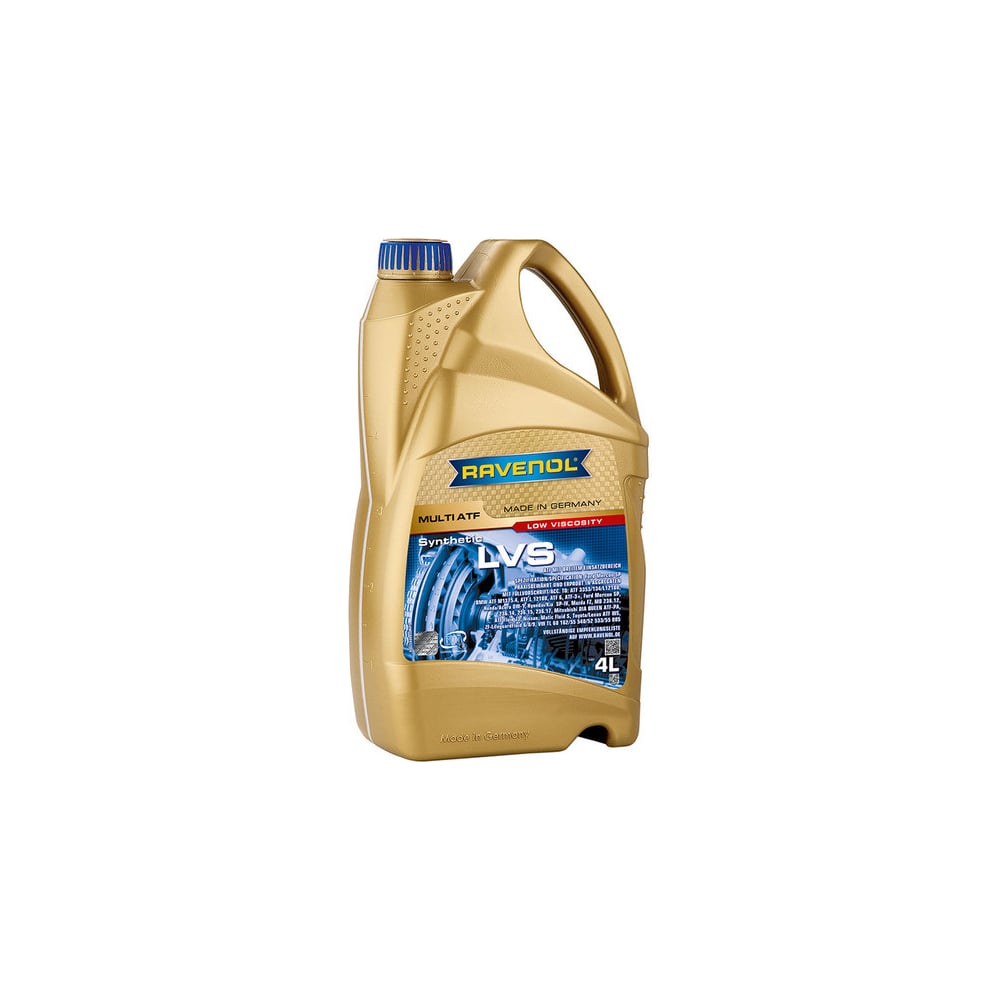 Трансмиссионное масло RAVENOL Multi ATF LVS Fluid 4 л 1211145-004-01 ...