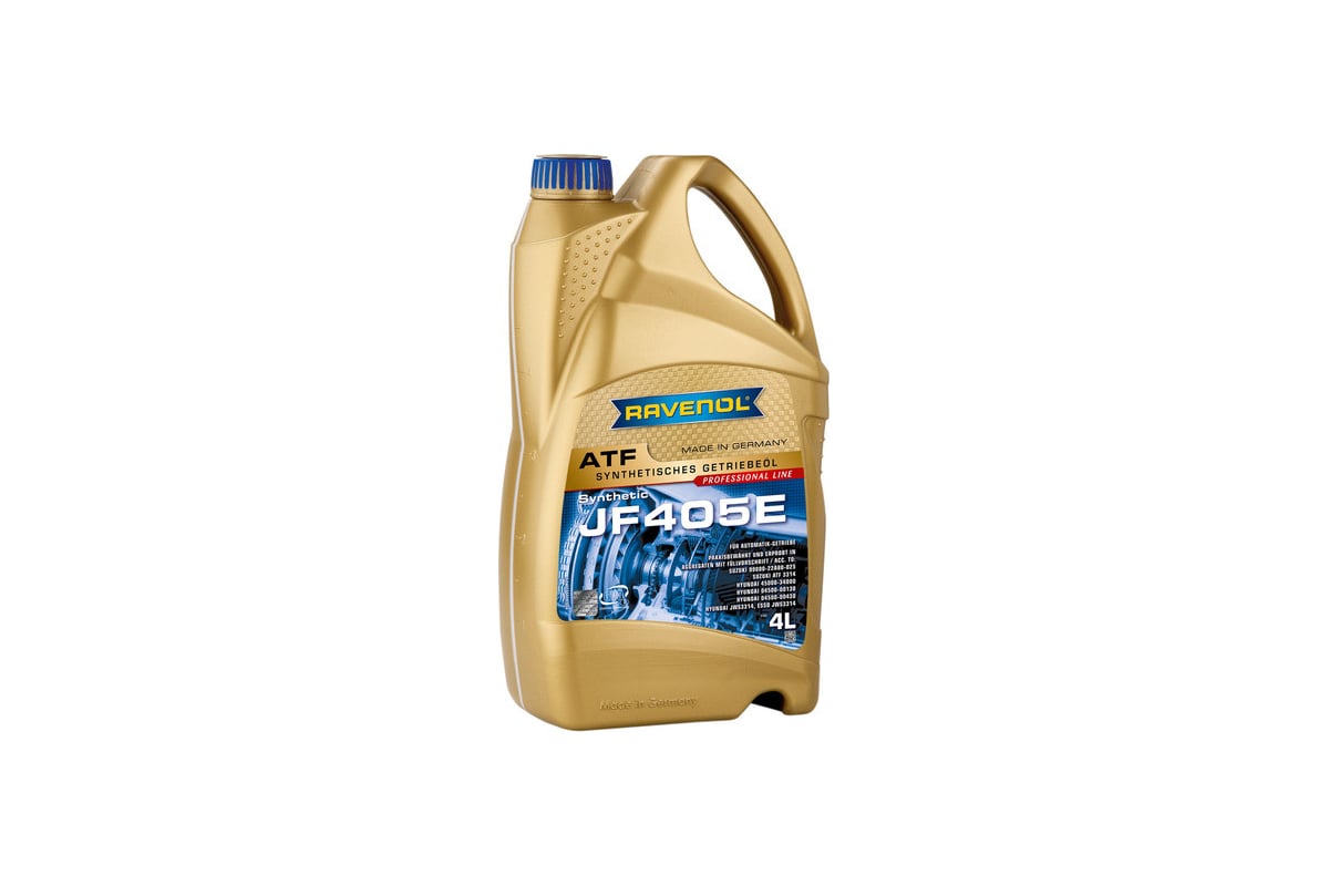 Трансмиссионное масло RAVENOL ATF JF405E 4 л, new 1211118-004-01-999 ...