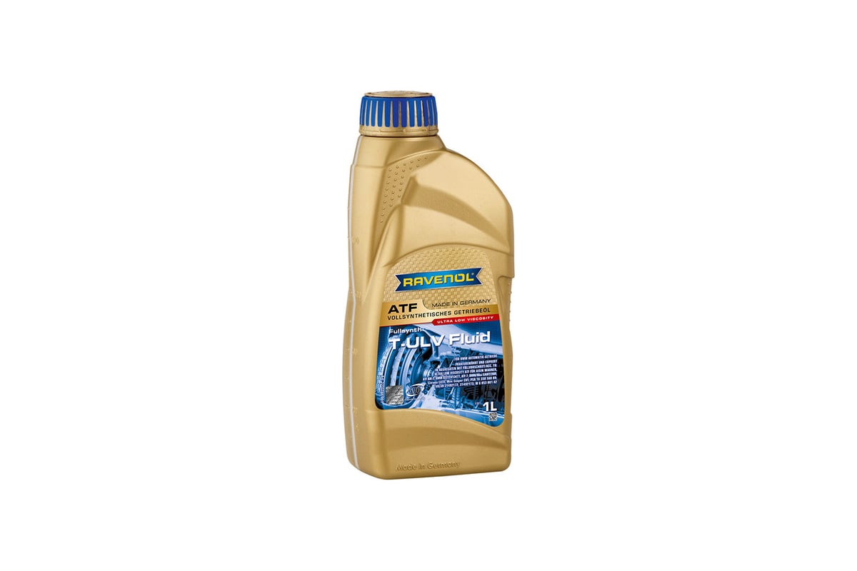 Трансмиссионное масло RAVENOL ATF T-ULV Fluid, 1л 1211146-001-01-999 ...