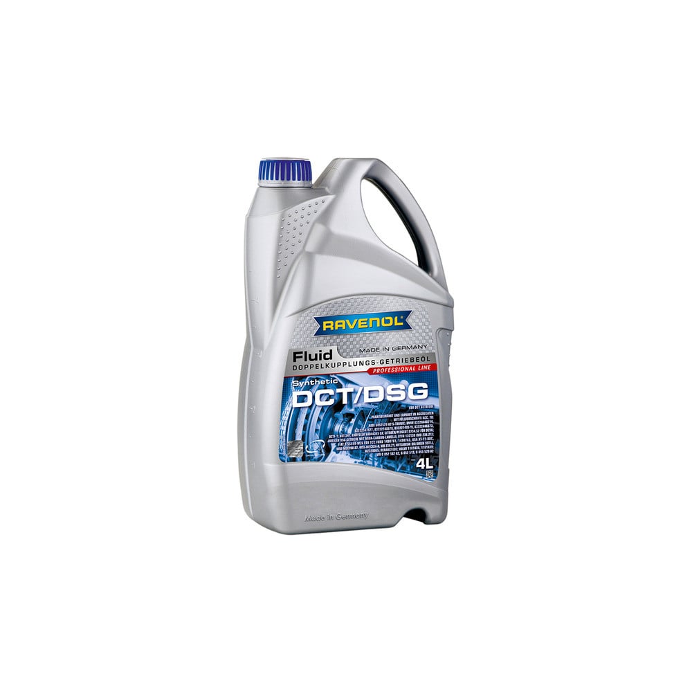 Трансмиссионное масло RAVENOL DCT/DSG Getriebe Fluid, 4л new 1212106 ...